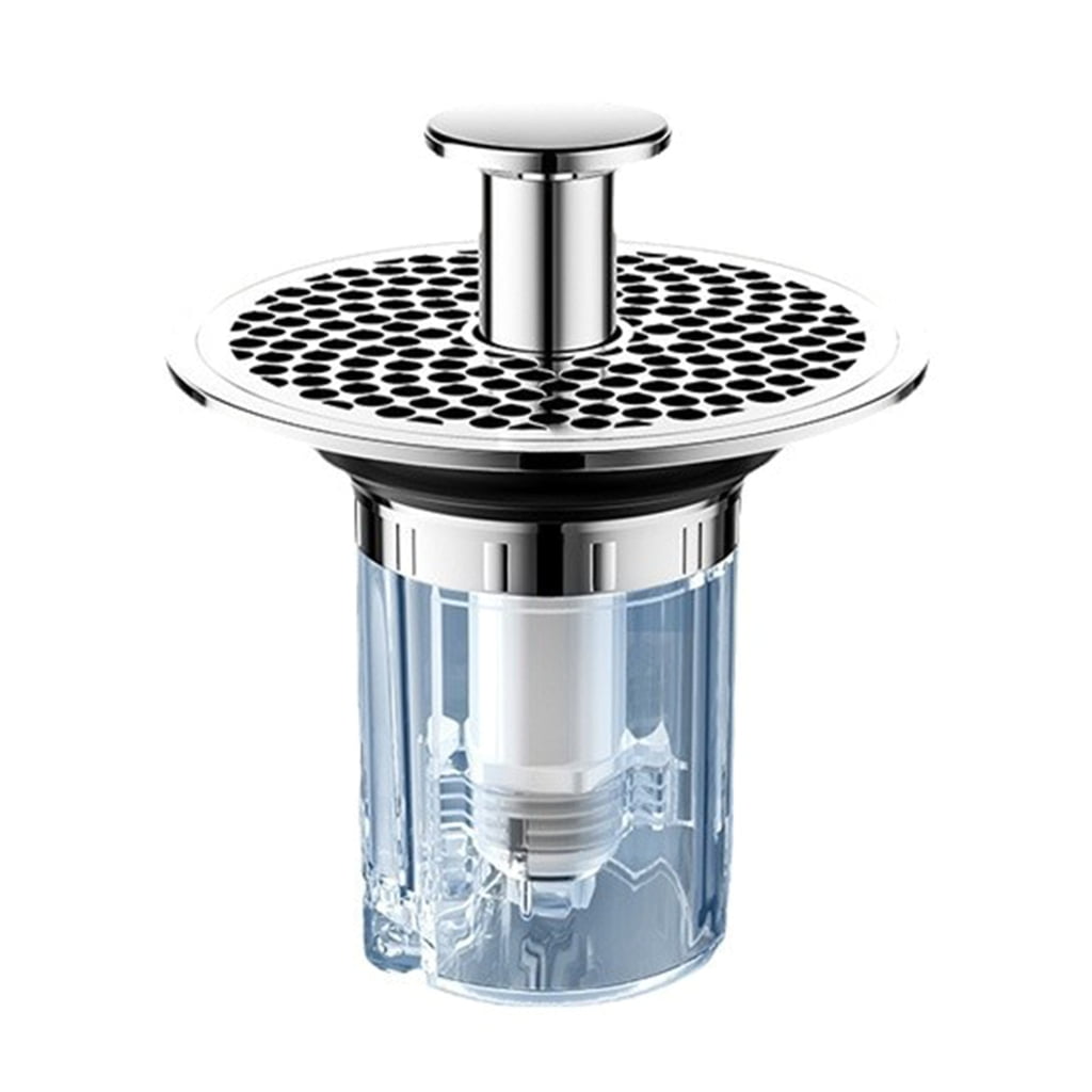 lanema 2Pcs Bathtub Plugs Sink Drain Stopper Push-type Bounce Cores ...