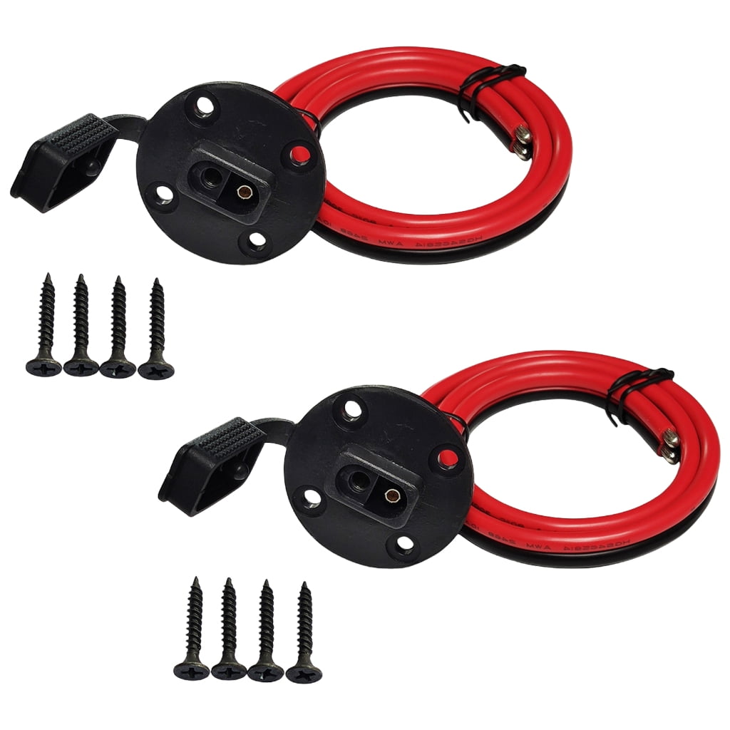 lanema 2Pcs SAE Connectors Power Socket 12AWG SAE Power Socket Sidewall ...