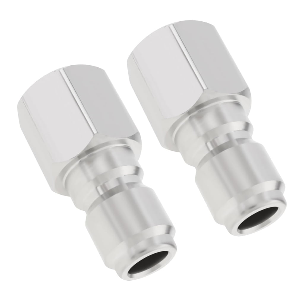 lanema 2pcs Steel Quick Connection Fittings Coupler for Pressure Washer ...