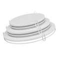 lanema 3 Layer Metal Cakes Display Stands Set Food Safe Metal Dessert ...