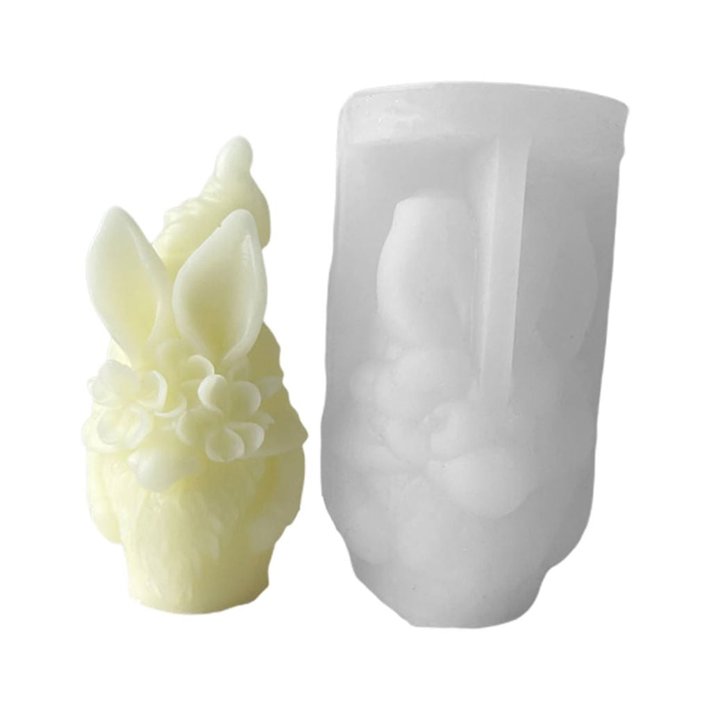 lanema 3D Face-less Old Man Candle Silicone Mold Handmade Desktop Decor ...