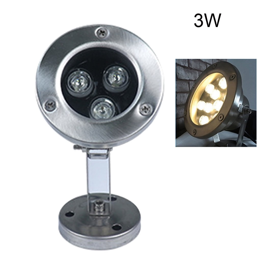 lanema 3W/6W/9W/12W 12V~24V Stainless Steel LED Fountain Light Color ...