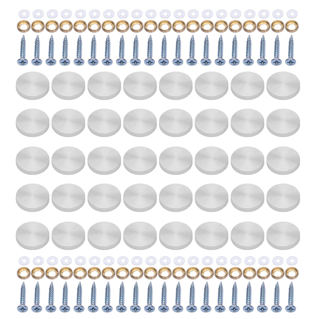 lanema 40pcs Steel Nail Covers Mirror Fasteners Upgrades for Ceiling ...