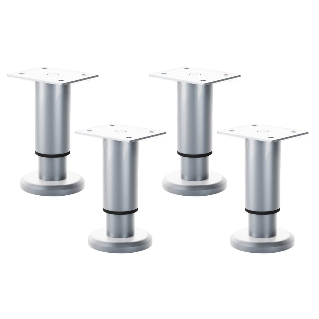 lanema 4Pcs Furniture Feet Adjustable Support Legs for Sofa Cupboard ...