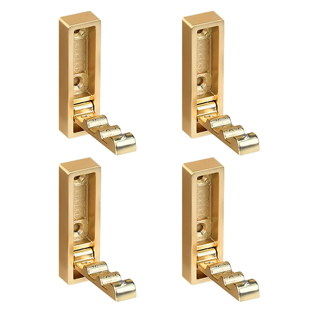 lanema 4Pcs Retractable Wall hook for Bathroom Foldable & Space Saving ...