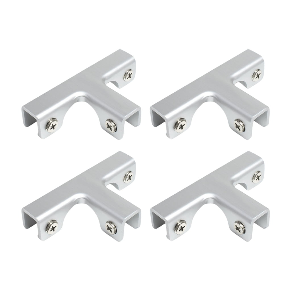 lanema 4pcs Convenient T Style Connectors Glass Clip for Flower ...
