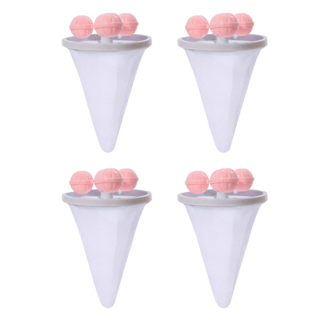 lanema 4x Washing Machine Pet Hair Filter Lint Catcher Home Floating ...