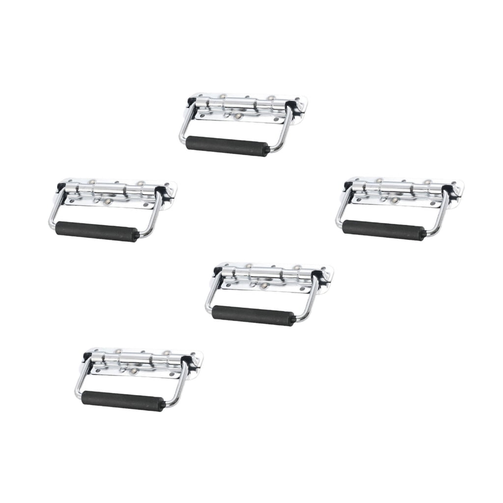 lanema 5pcs Spring Loaded Crate Handles Metal Folding Handles for ...