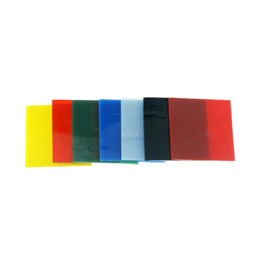 lanema 7Pcs Square Fusing Glass Sheets Accessory For Artistic DIY And ...