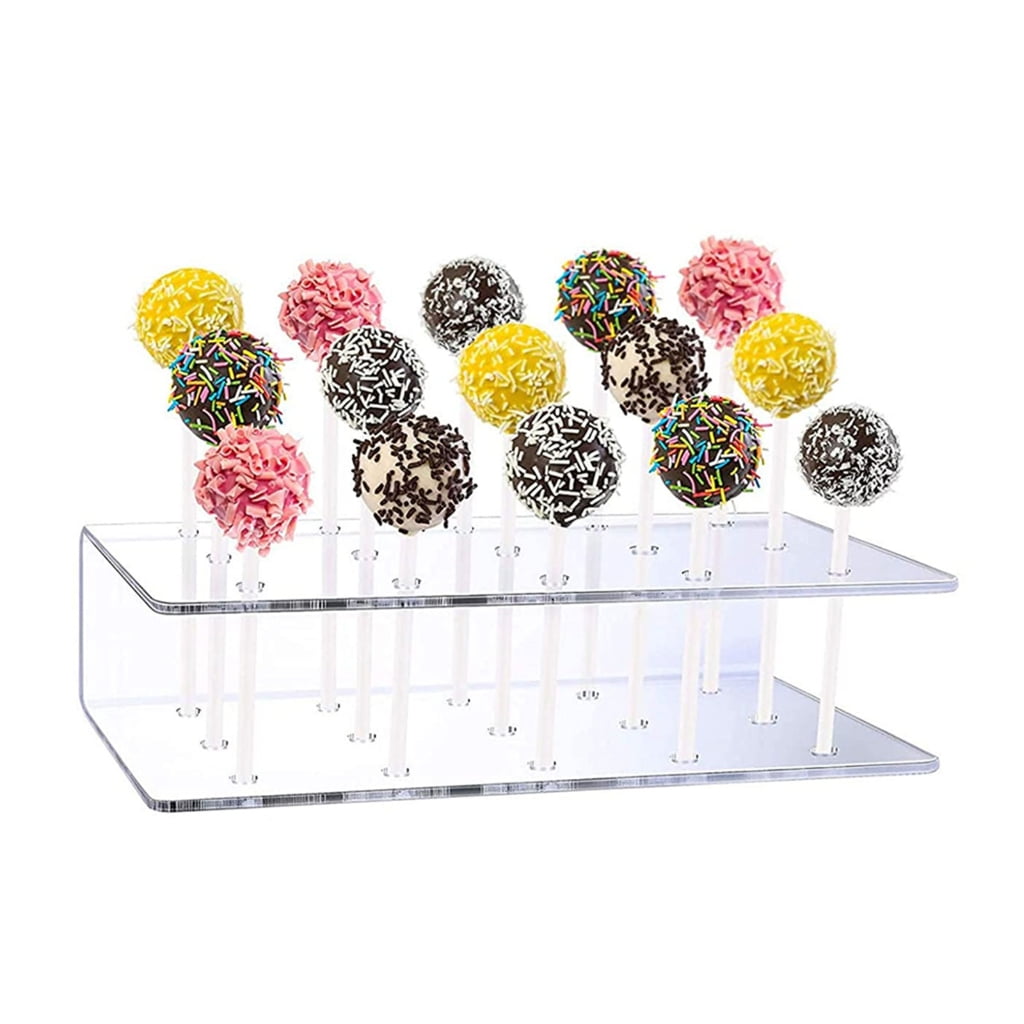 lanema Acrylic Lollipop Rack 15 Hole Transparent Candy Rack Display ...