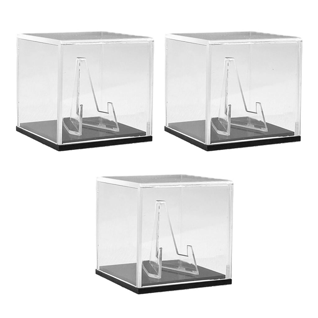 lanema Acrylic Showcase Box Small Items Organizers Suitable for Rings ...