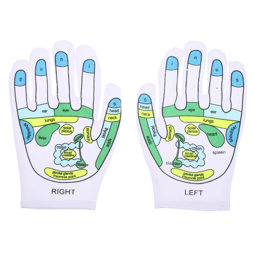 lanema Acupressure Reflexology Gloves for Hand Spa Acupressure Tool for ...