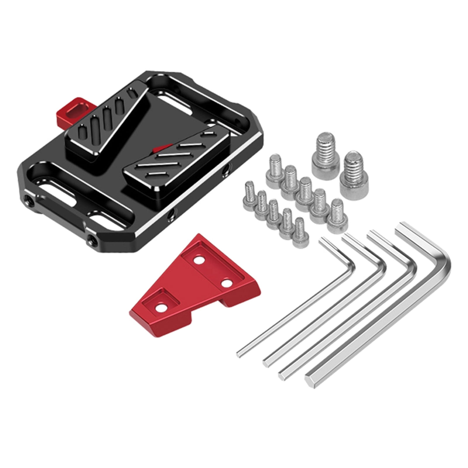 lanema Adjustable V Slot Battery Support Base Battery Adapter Plate for ...