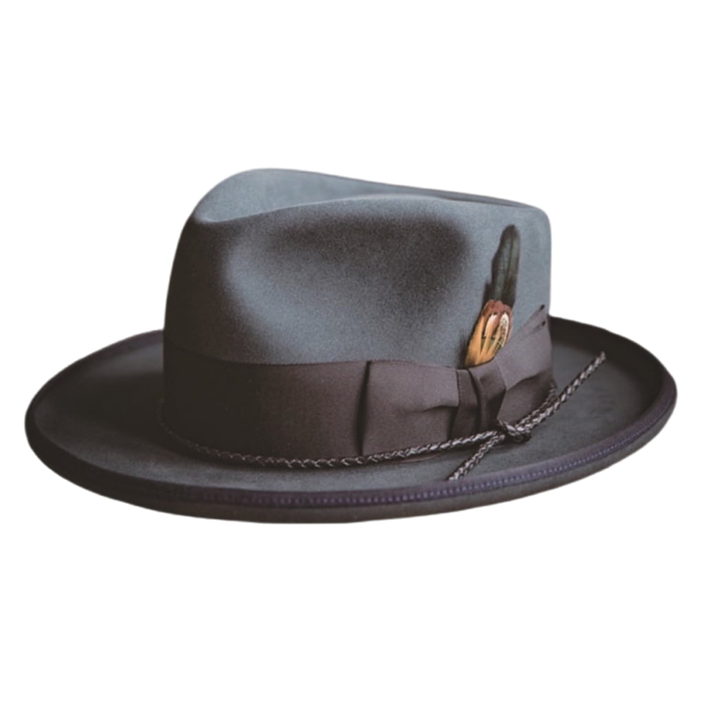 lanema Adult Trilby Hat Comfortable French Style Ribbon Hat Rope Hat ...