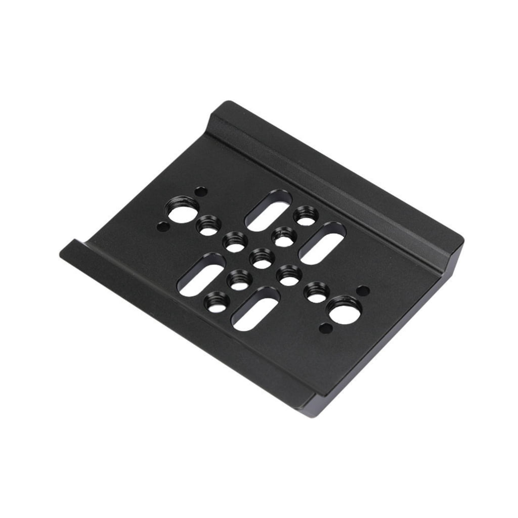 lanema Aluminum Bridge Plate 80MM Quick Release Plate Camera Baseplate ...