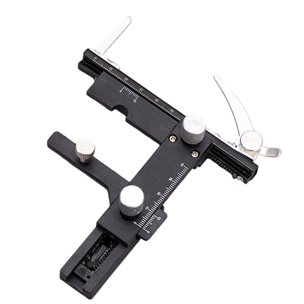 lanema Aluminum Microscope Stage Micrometer Measurement Tool for ...