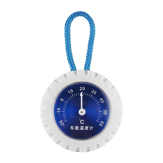 lanema Automotive Temperature Gauge Car Interior Thermometer with Blue ...