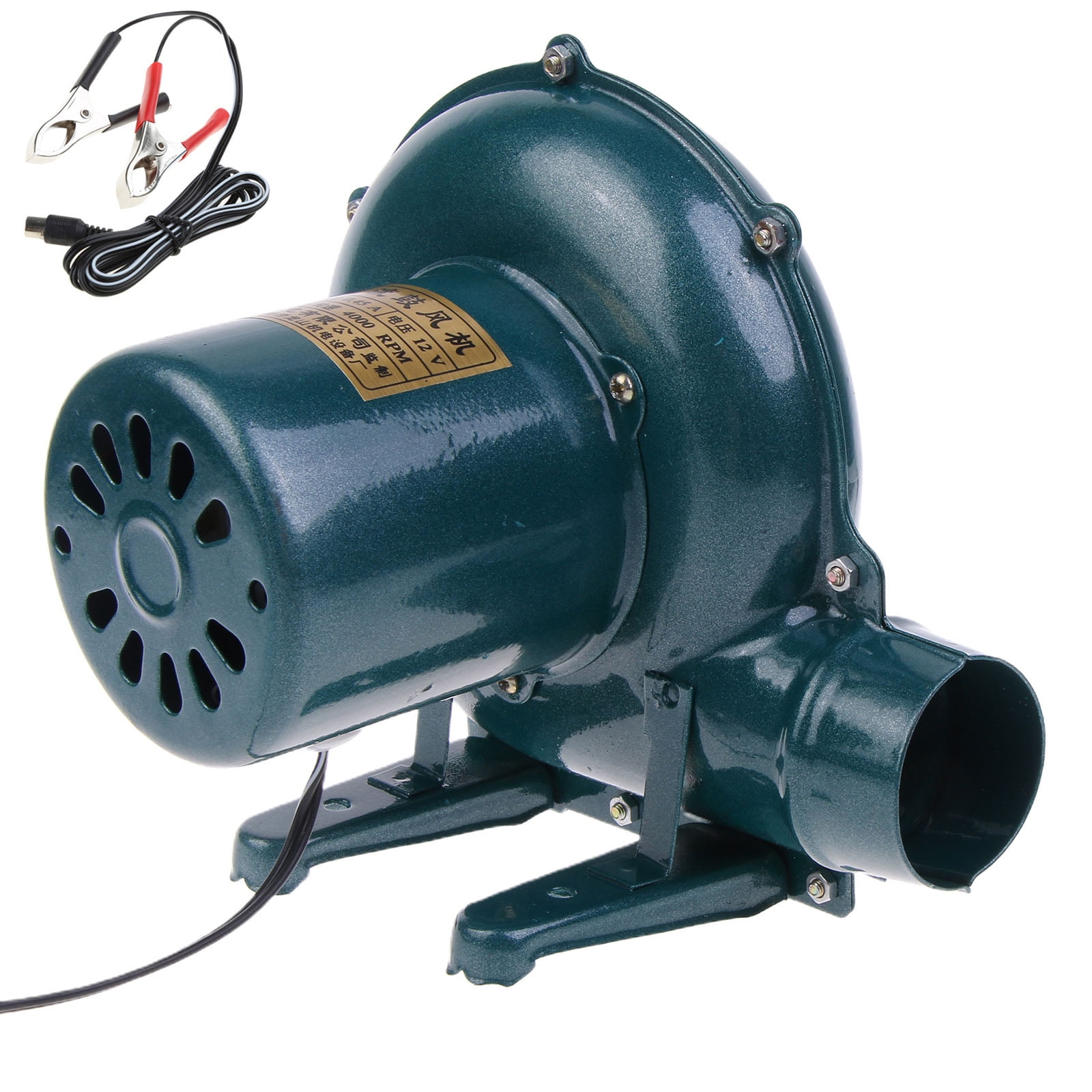 lanema BBQ Air Blower DC12V Portable 2800r/min Electric BBQ Fan Outdoor ...