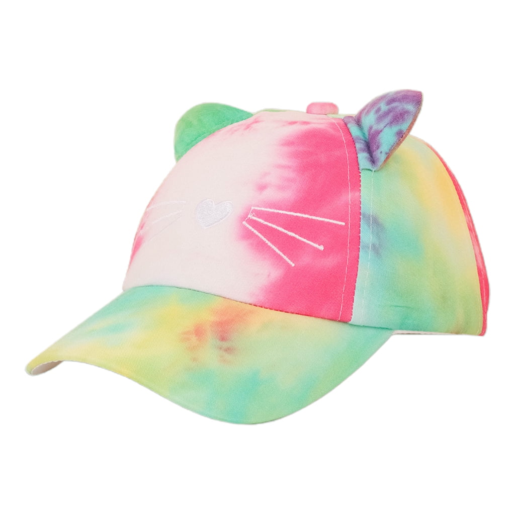 lanema Baseball Cap Hat Kids with Lovely for Cat Ear Adjustable Cartoon ...