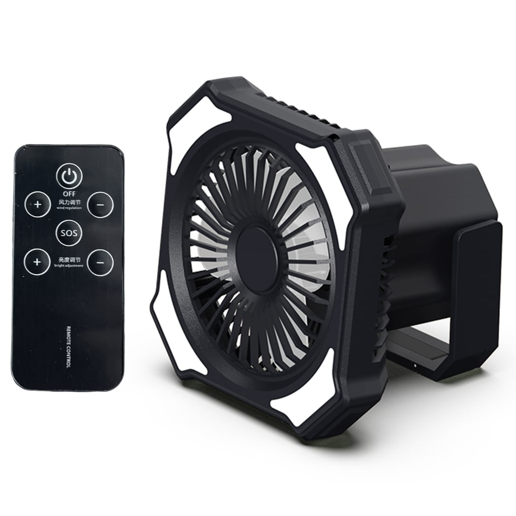 lanema Battery Desk Fan LED Light Mini Fan for Better Cooling Room ...