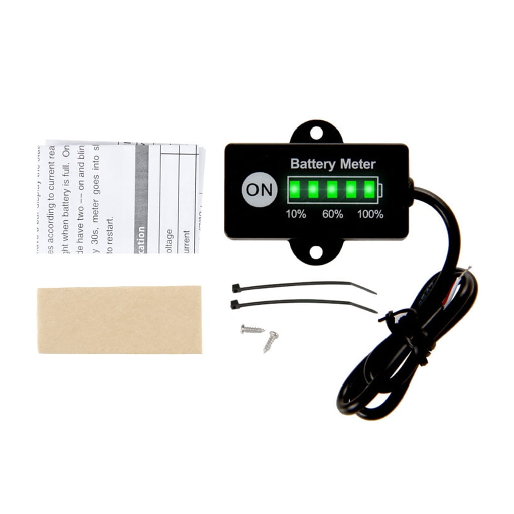 lanema Battery Monitors, 12V 24V Digital Battery Capacity Tester ...
