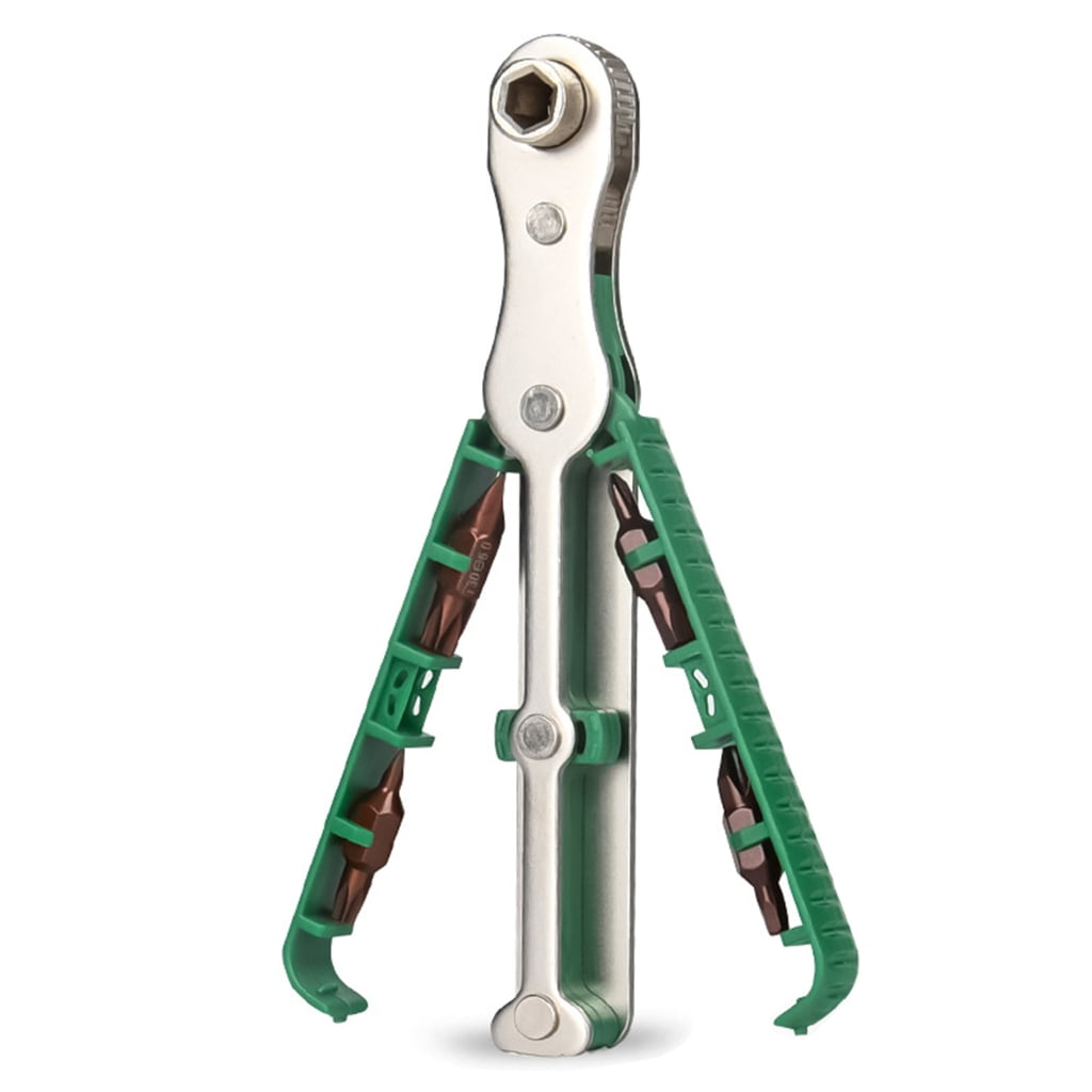 lanema Bidirectional Ratchet Screwdriver Set 90 Degree Offset ...