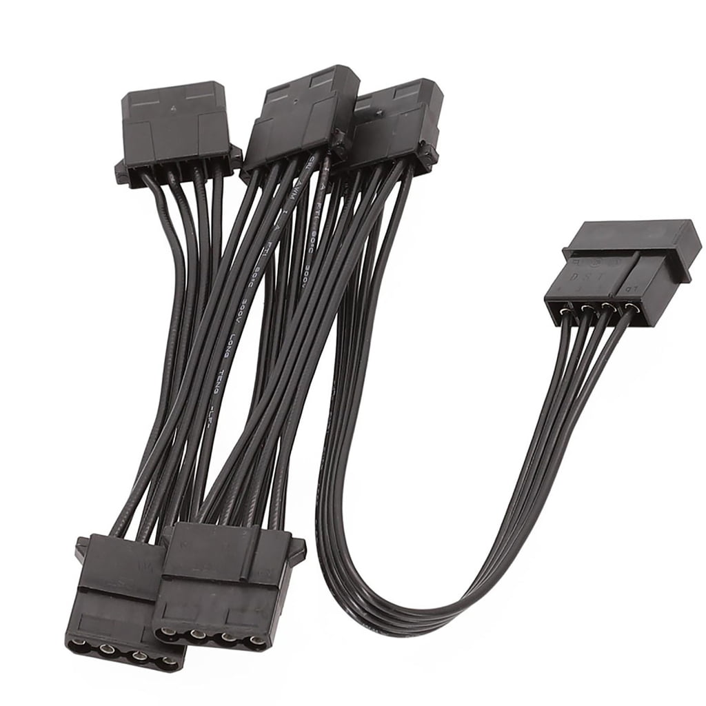 lanema Big 4Pin to Power Cable IDE Power Splitter Adapter Cable 18AWG ...