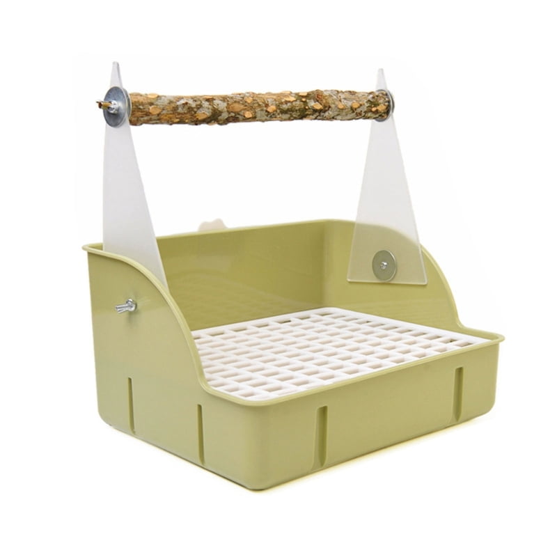 lanema Bird Perch Stand,Portable Bird Training Tabletop Platform,Parrot ...