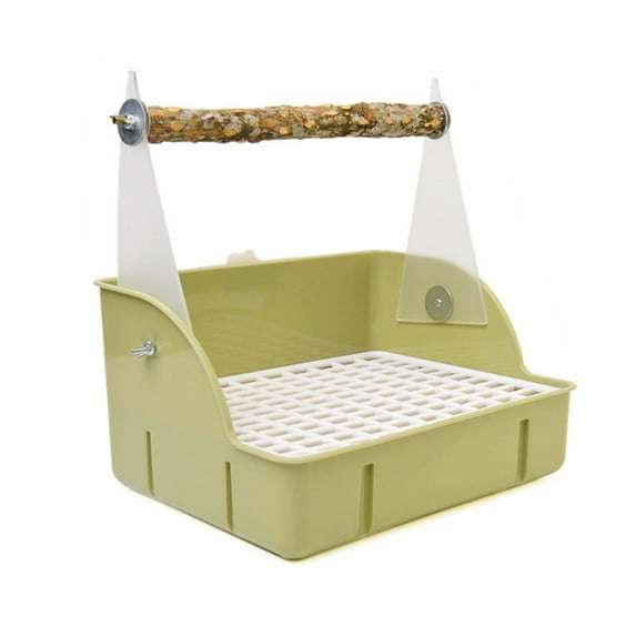lanema Bird Perch Stand,Portable Bird Training Tabletop Platform,Parrot ...