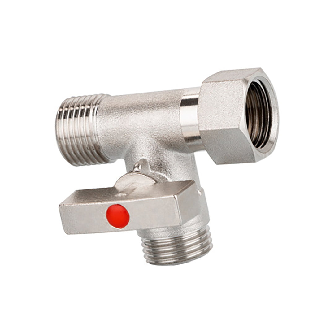lanema Brass Stop Valves Adapter Water Splitter Valves for Bidet ...