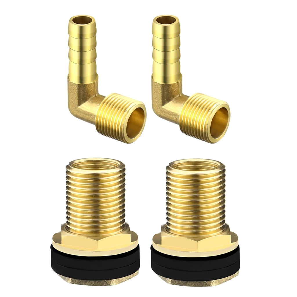 lanema Brass Threaded tanks Connectors Water Butt Fitting set for ...