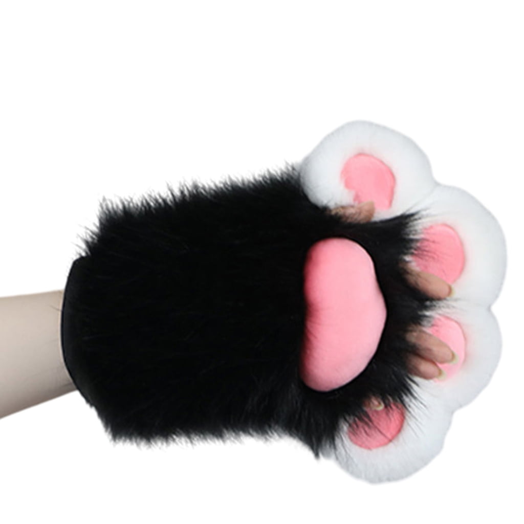 lanema COSPLAY Cat Paw Gloves Furry Kitten Toe Beans Fursuit Carnivals ...