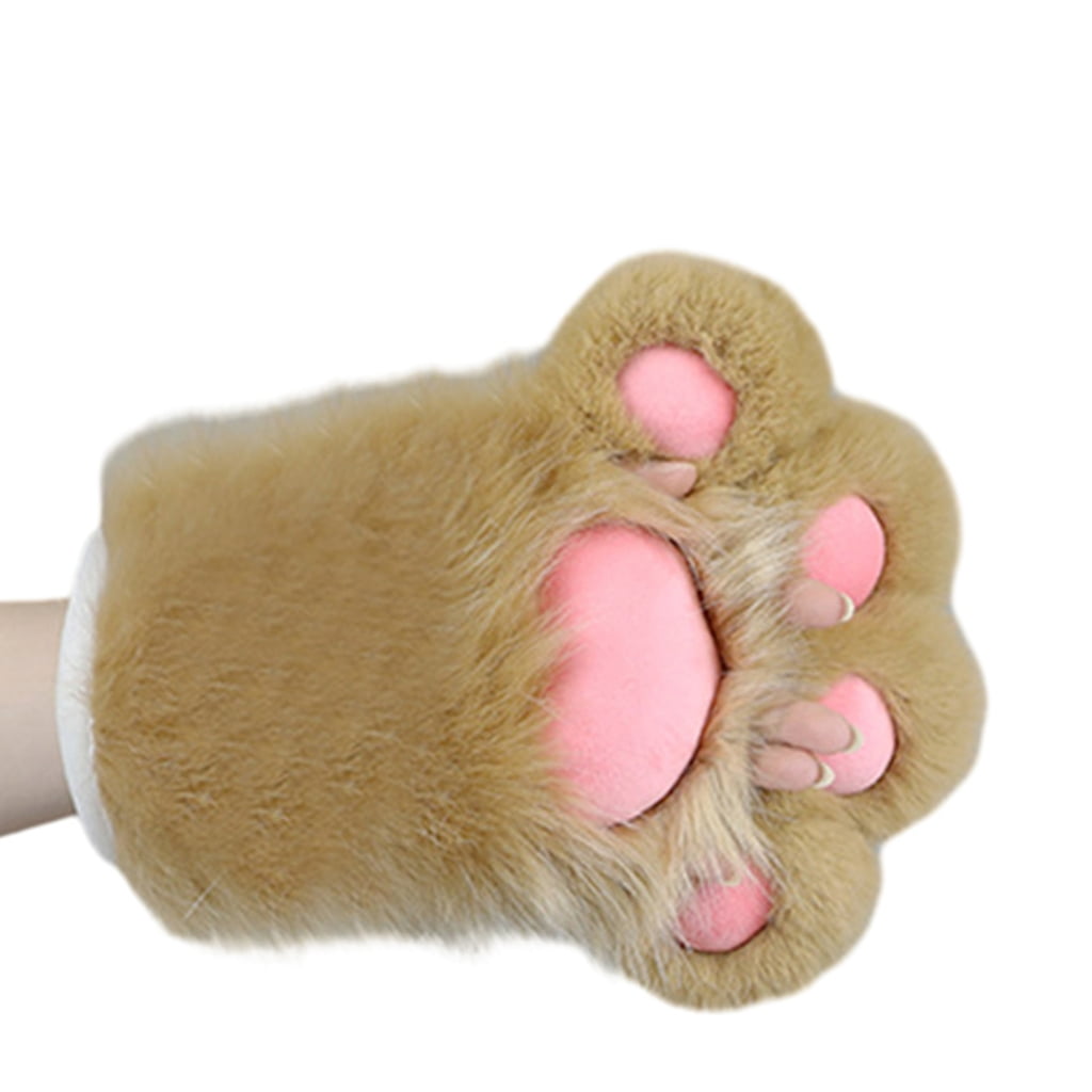lanema COSPLAY Cat Paw Gloves Furry Kitten Toe Beans Fursuit Carnivals ...