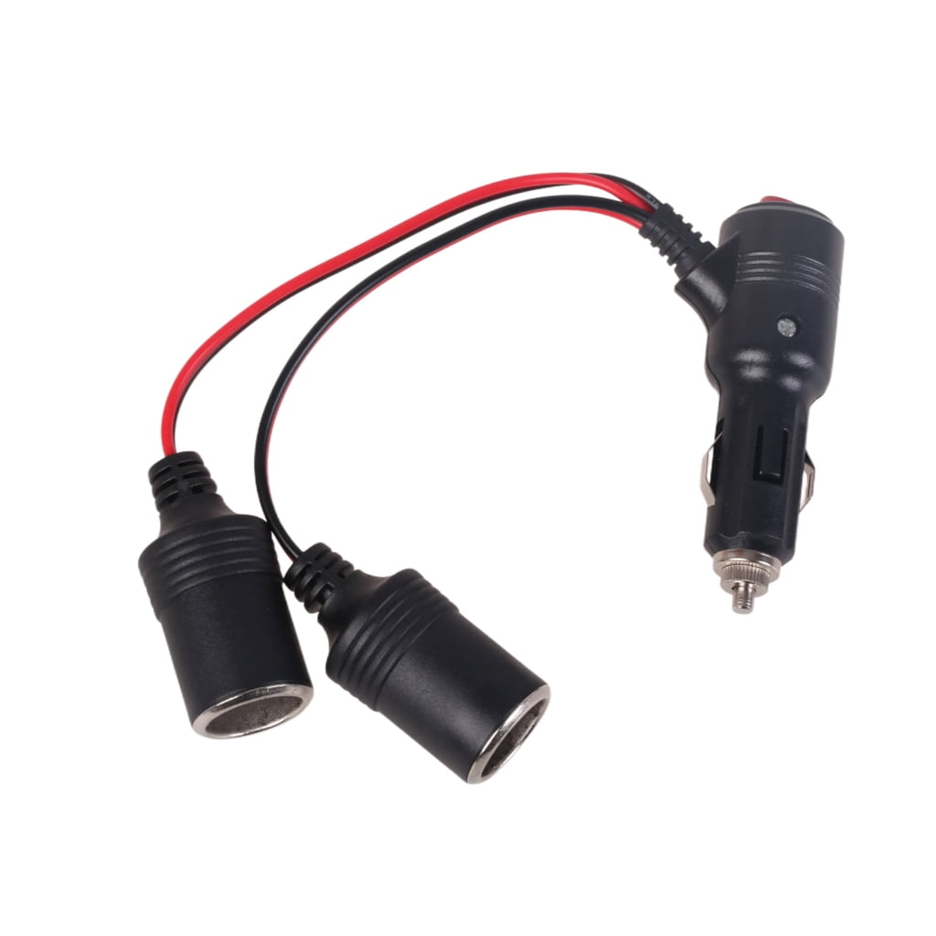 lanema Car Cigarettes Lighter Adapter Splitter Cable with Switches 240W ...