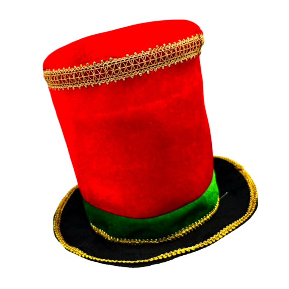 lanema Christmas Band Commander Hat Drummer Headwear Majorette Hat ...