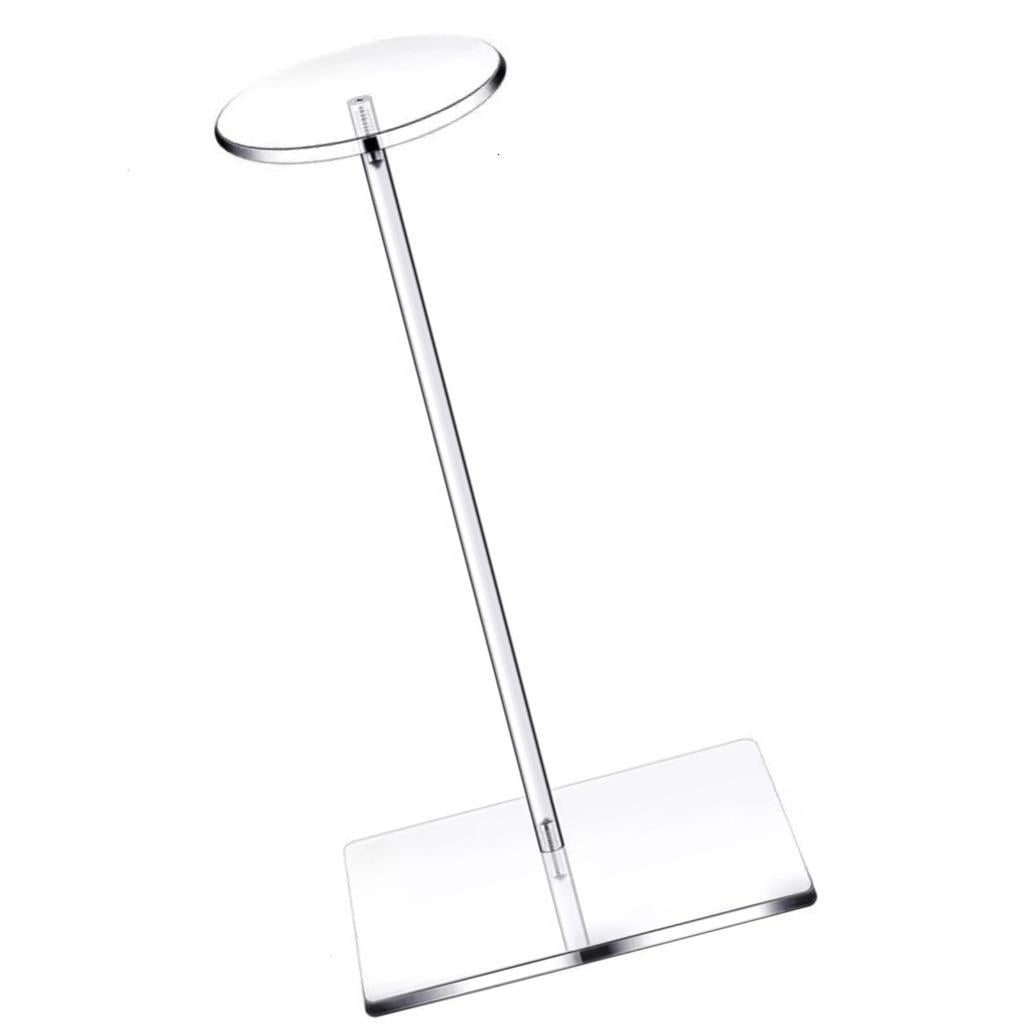 lanema Clear Sturdy Acrylic Hat Stands and Wigs Displays Portable for ...