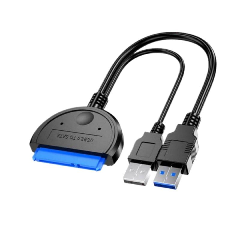 lanema Compactly USB3.0 to SATAs Adapter for Efficient Data Transfer on 2.5Inch SSD and HDDs ...