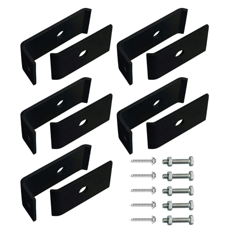 lanema Complete Steel Grid Wall Mounting Set With Brackets Screws For ...