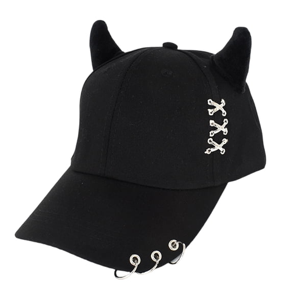 Baseball Caps Base Style Washed Denim Cap With Embroidered Letters Uni ...