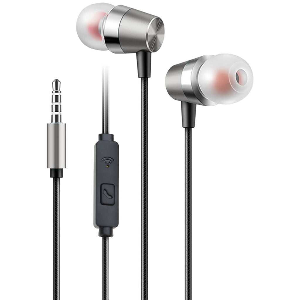 lanema Corded Earbuds In-Ear Earphones with Microphone Noise Isolating ...
