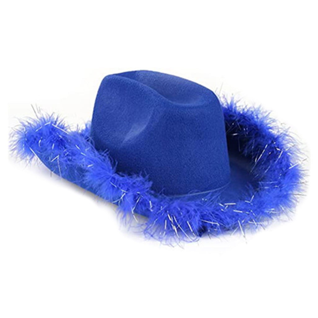 lanema Cowboy Hat Fedora Bachelorette Party Prop Cowgirl Hat ...