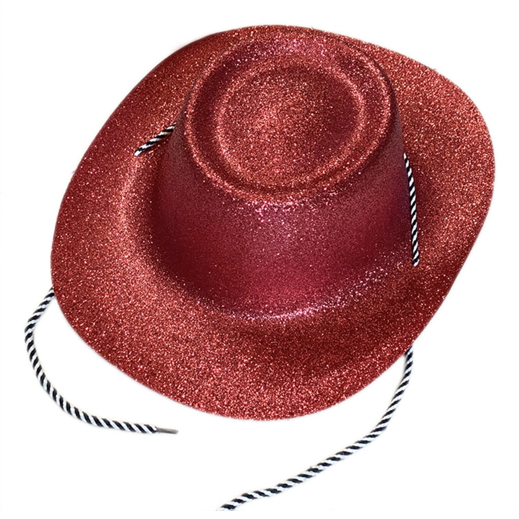 lanema Cowgirl Hat for Party Elegant JazzHat Unisex Cowboy Hat Carnival ...
