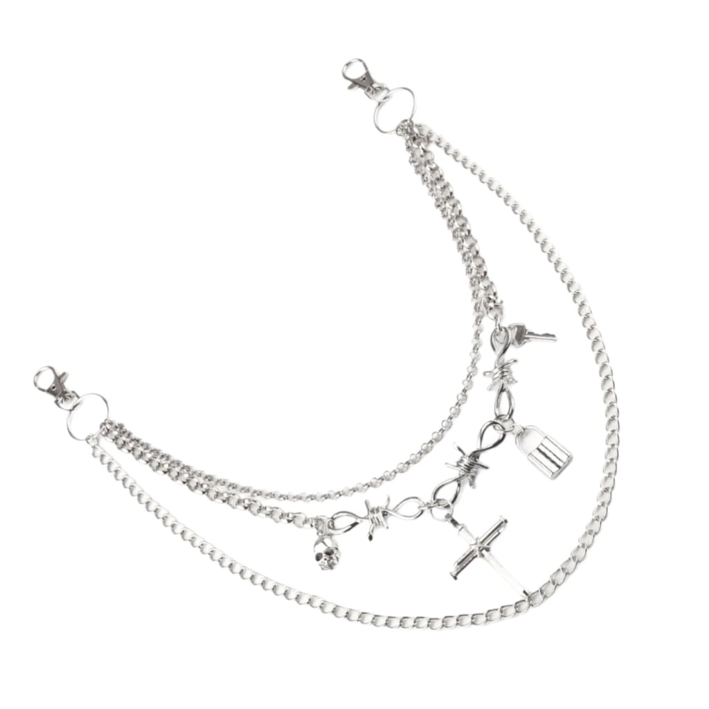 lanema Crosses Punk Side Chain On Jeans Pants Handbag for Girls ...