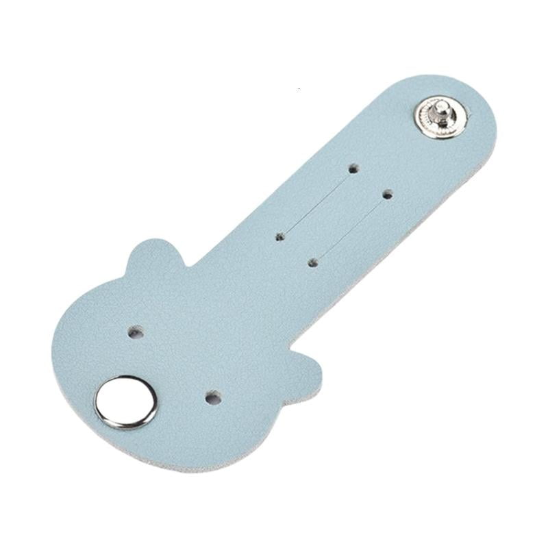 lanema Cute Bear Design PU Leather Cord Buckle Holder Cable Management ...