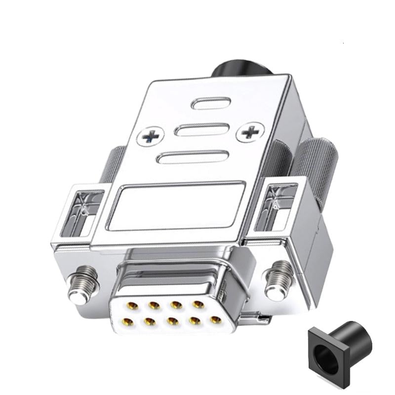 lanema DB9 RS232 Serial Port Connector 9Pin DB9 Welding Male Female ...