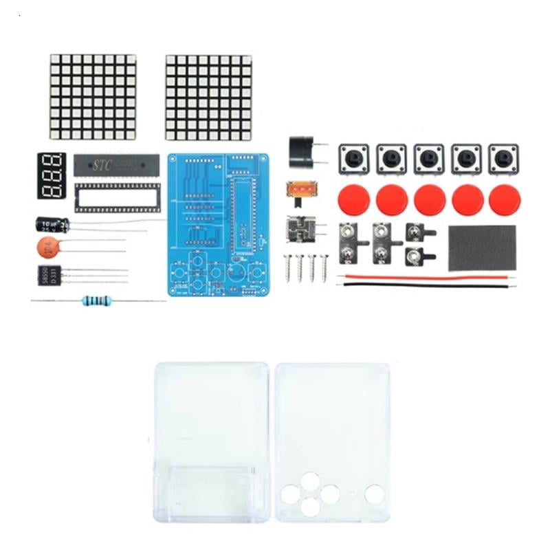 lanema DIY Educational Soldering Kit for Creating Retro Game Console ...