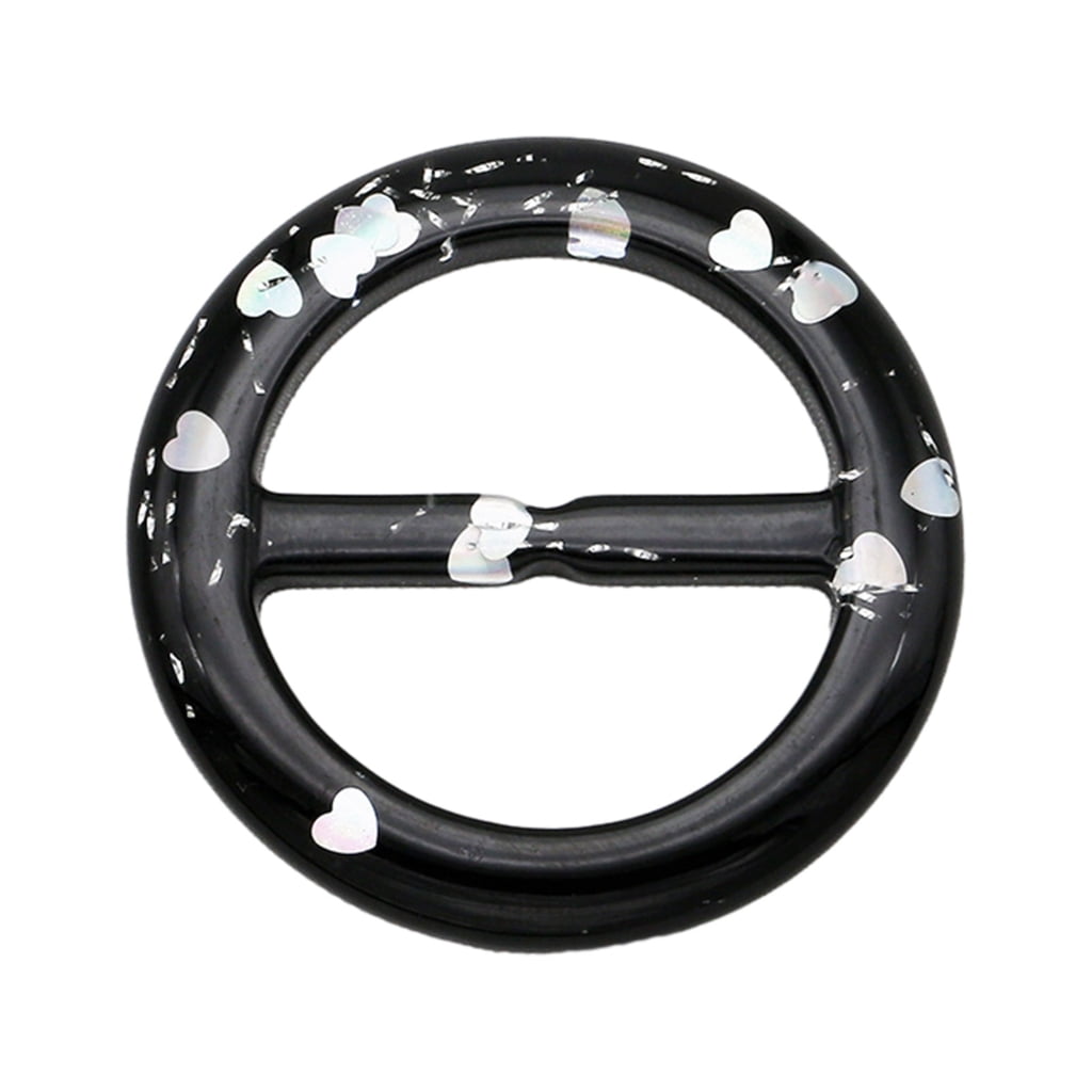 lanema DIY Flower Belt Buckle Elegant Neckerchief Clasp Clothes Wrap ...