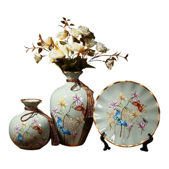 lanema Decorative Ceramic Vessels Set For Coffee Table Bookshelves ...