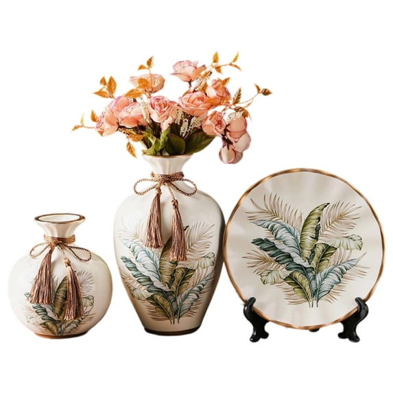 lanema Decorative Ceramic Vessels Set For Coffee Table Bookshelves ...