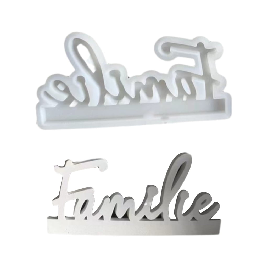 lanema Delicate House/Couple/MAMA/Family Crafting Mold Decors Mold for ...